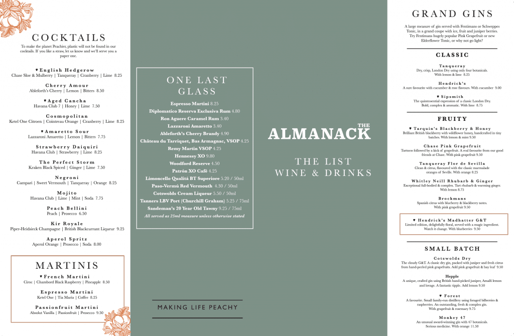 THE ALMANACK - FRONT - Almanack